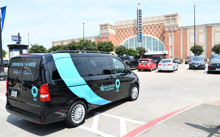 Arlington, Via Announce Expanded Rideshare Service Area - Arlington ...