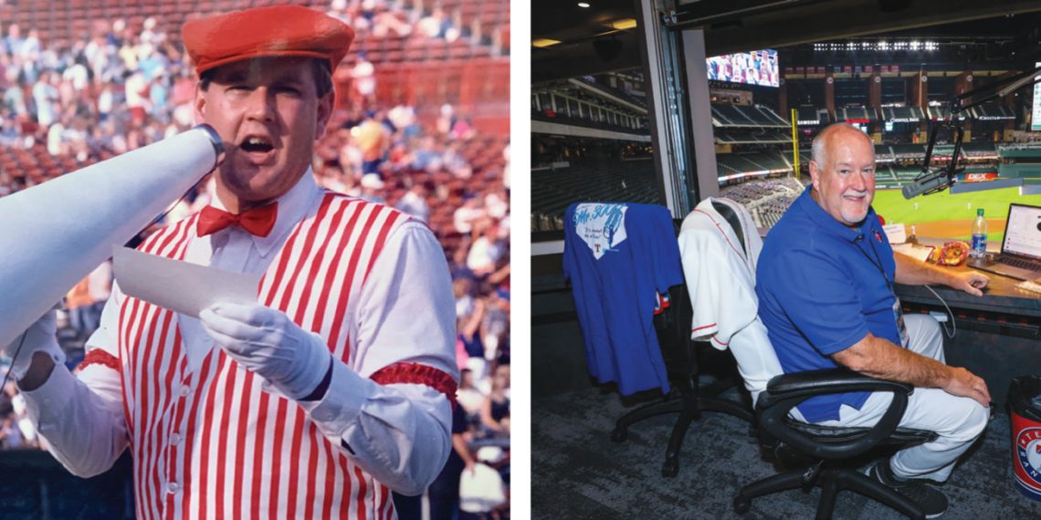 The right call: Rangers PA announcer Chuck Morgan shares how he wound ...